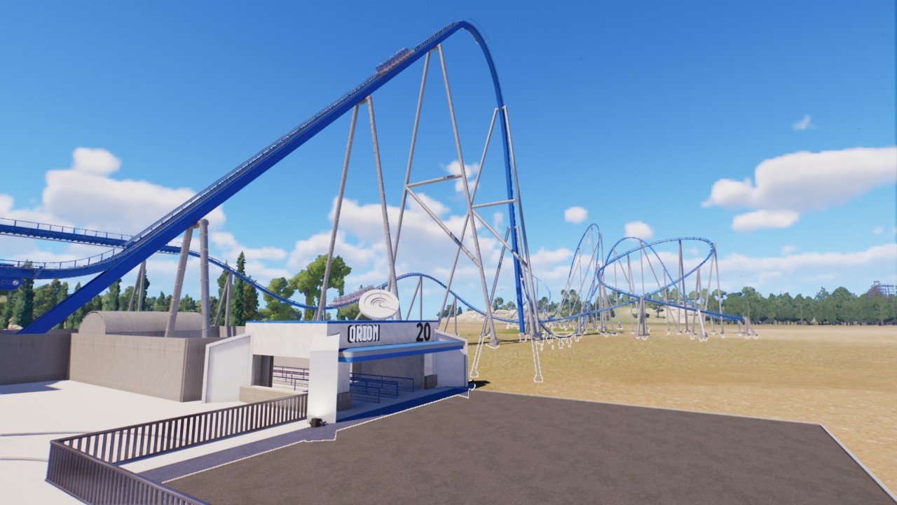 Orion Kings island giga Coaster - Planet Coaster 2 creation - Frontier ...