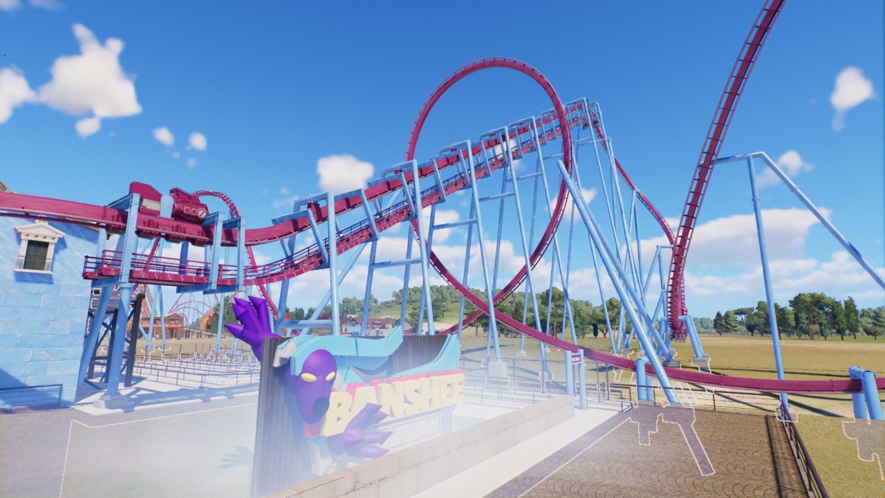 Banshee Kings island B&M invert - Planet Coaster 2 creation - Frontier ...