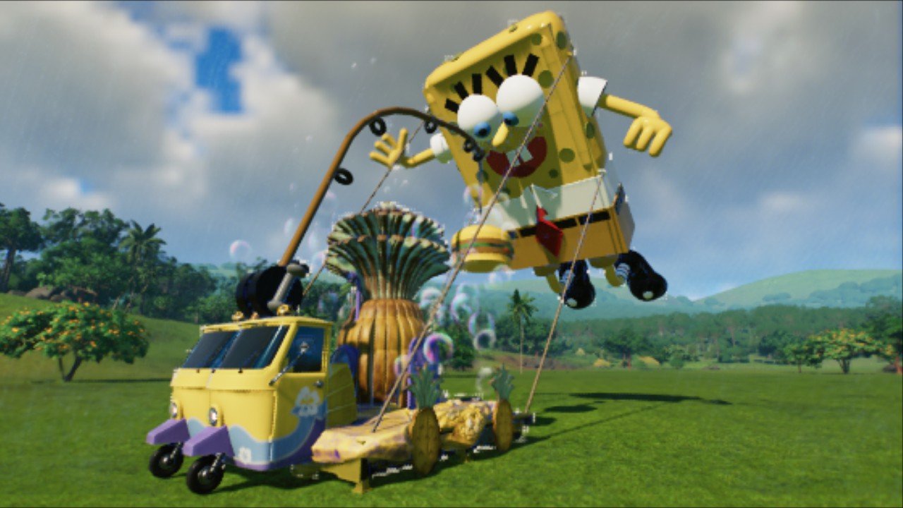 Spongebob Squarepants Float V2 - With animated waving hand and music ...