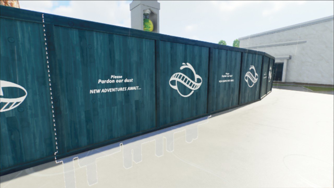 Construction Walls - Planet Coaster 2 mod - Frontier Workshop