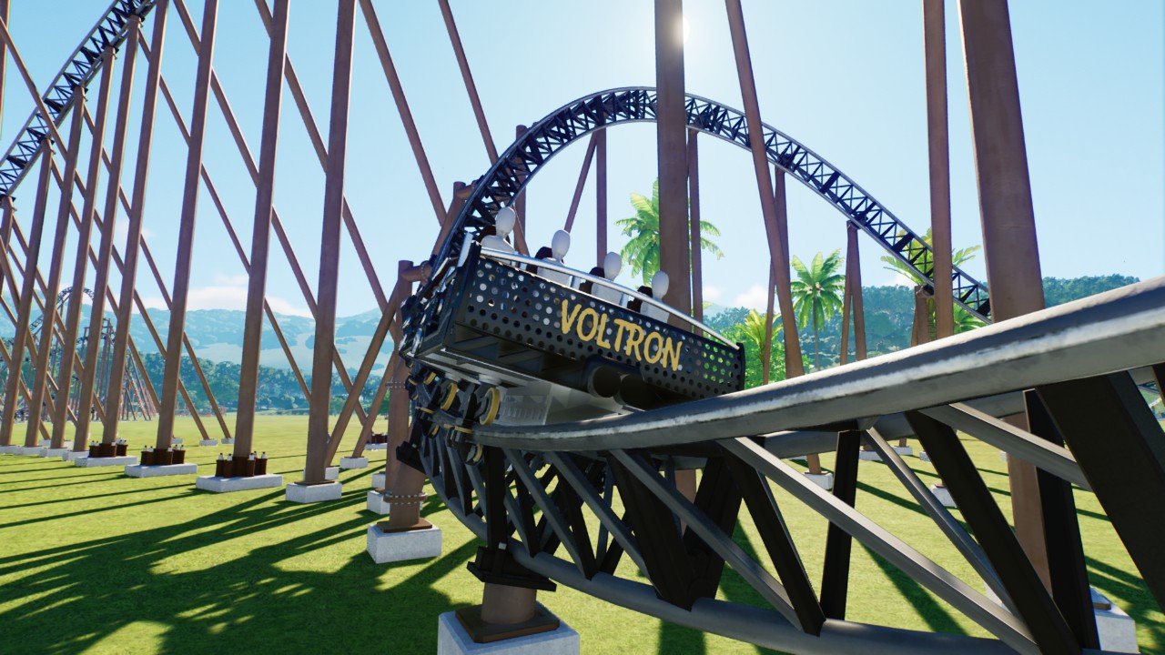 Voltron Nevera powered by Rimac - Planet Coaster 2 mod - Frontier Workshop
