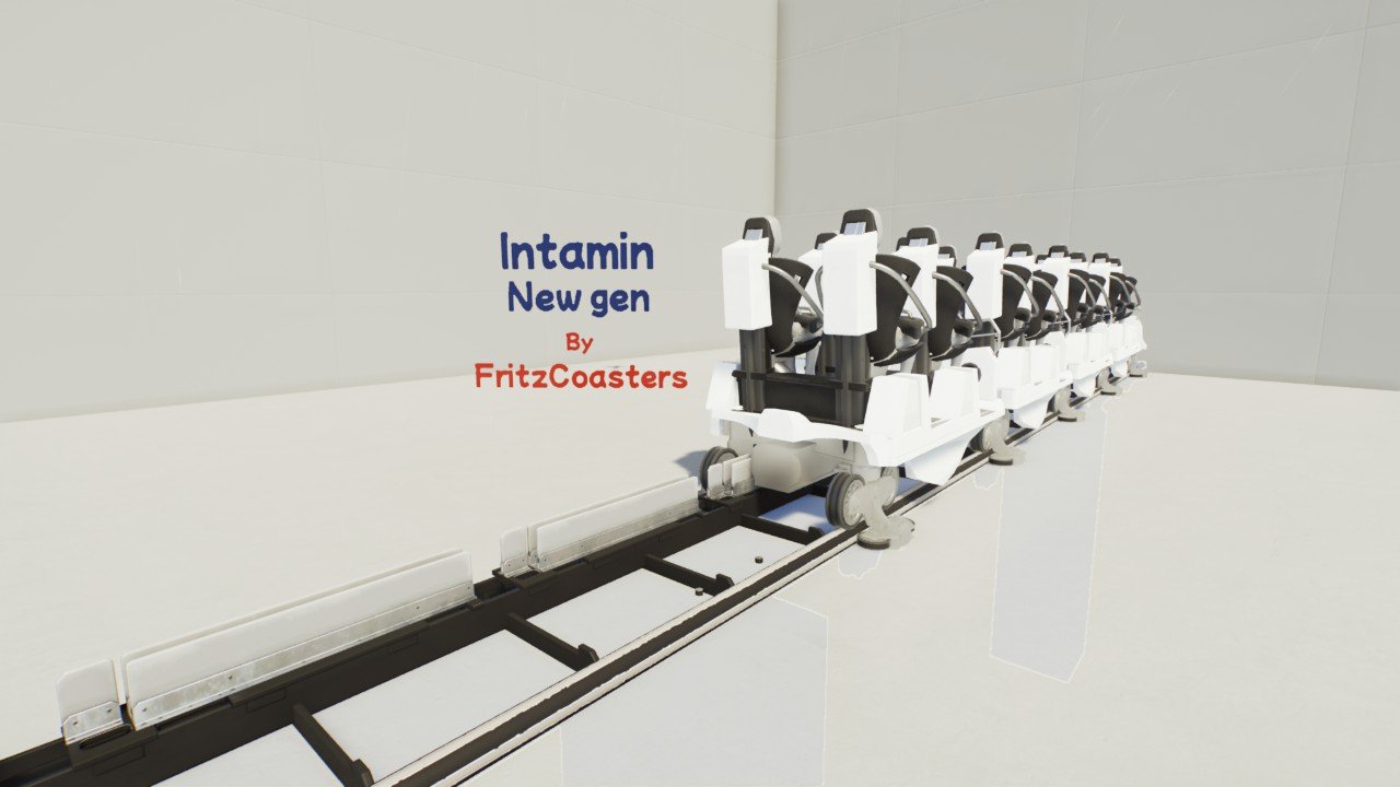 Intamin modern train - Workshop - Planet Coaster 2
