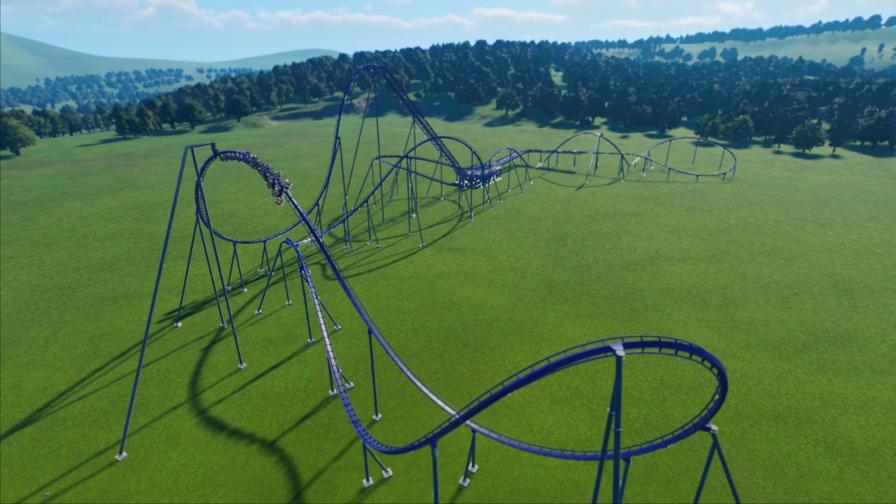 DaVinci Ride 达芬奇飞翔 Fantasy Valley - Planet Coaster 2 creation ...