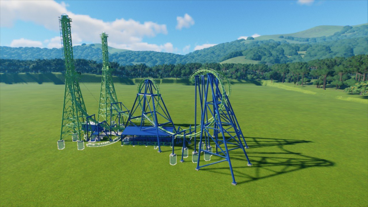 Giant Inverted Boomerang - Workshop - Planet Coaster 2
