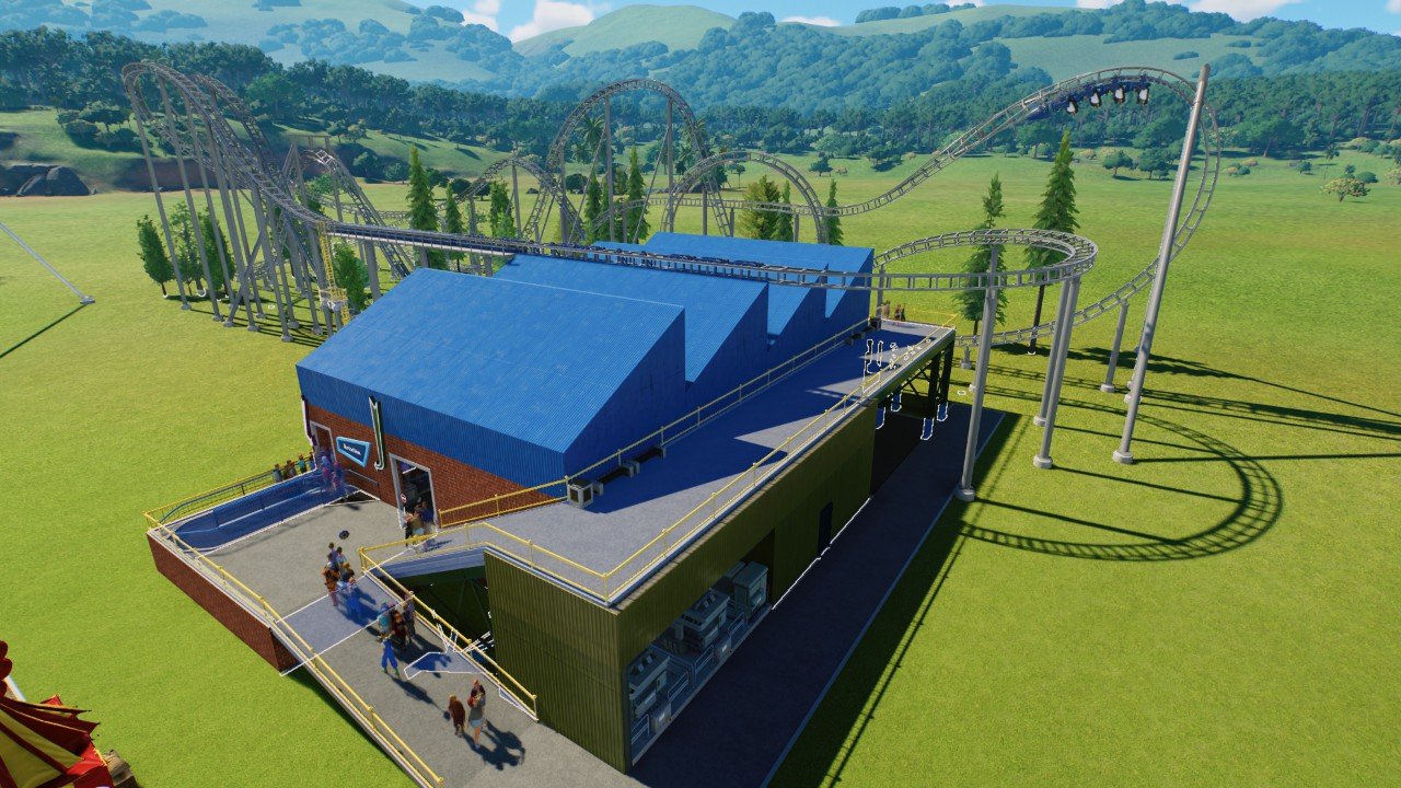 Aviation - Launched Coaster - Workshop - Planet Coaster 2