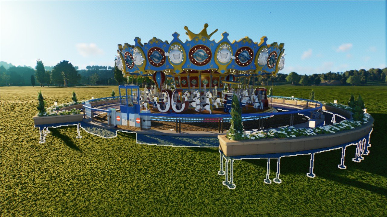 planco carousel - Planet Coaster 2 mod - Frontier Workshop