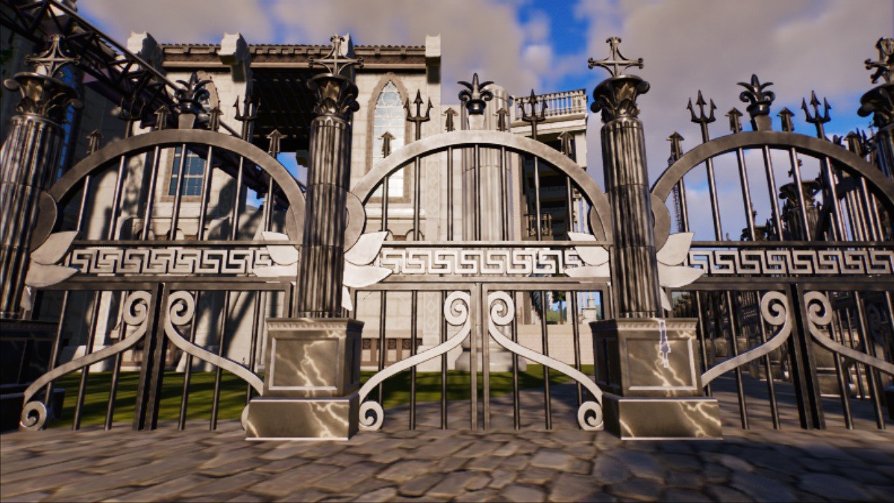 Gothic Fence Snap Kit - Workshop - Planet Coaster 2