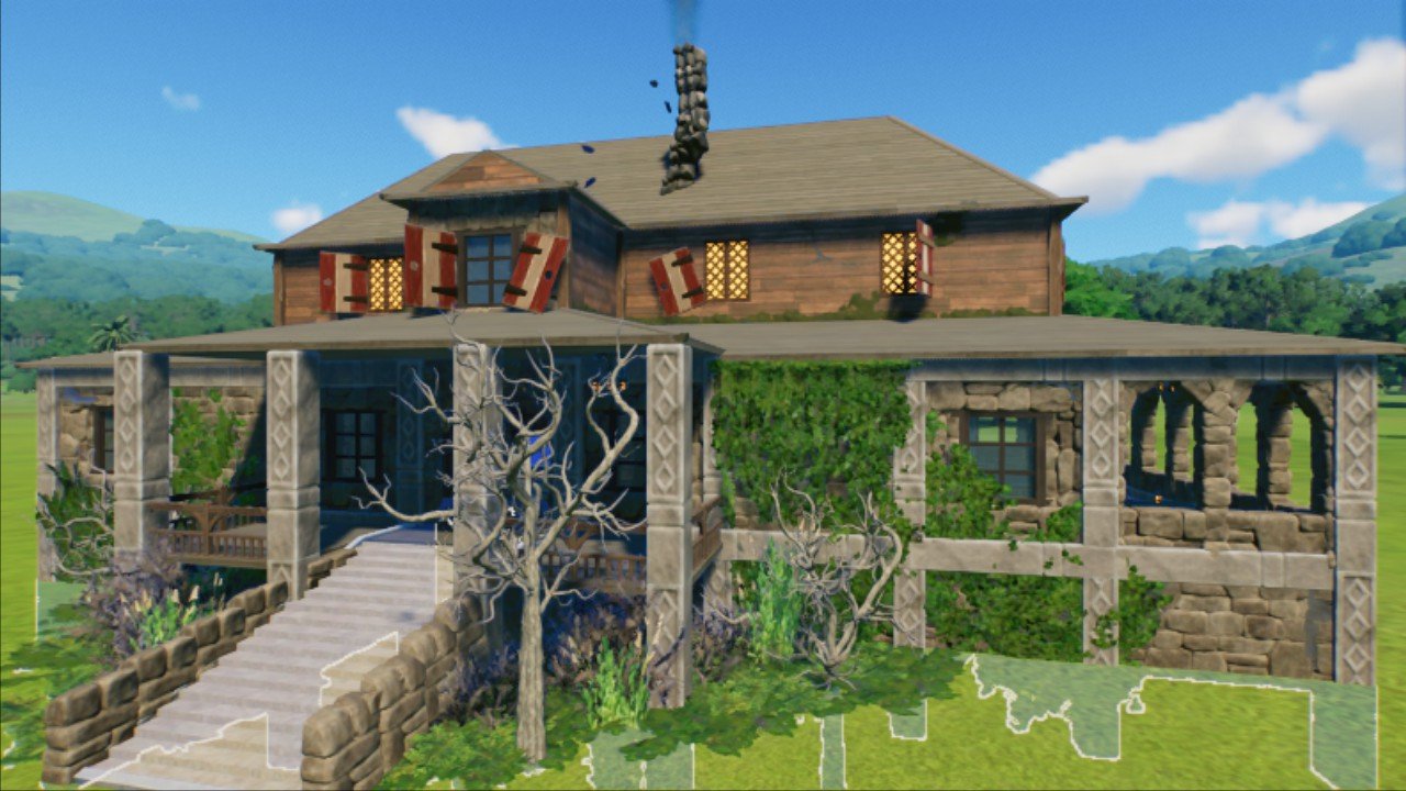 Haunted Inn - Planet Coaster 2 mod - Frontier Workshop