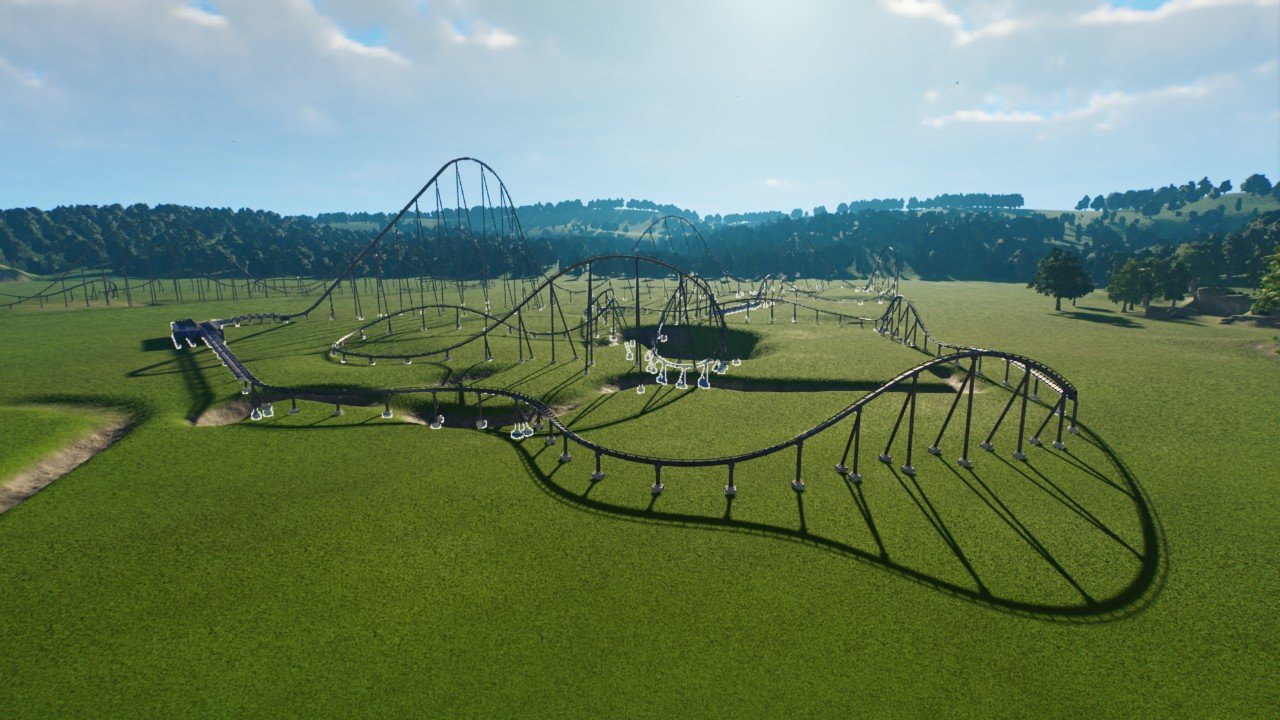 B&M Hyper coaster long train - Workshop - Planet Coaster 2