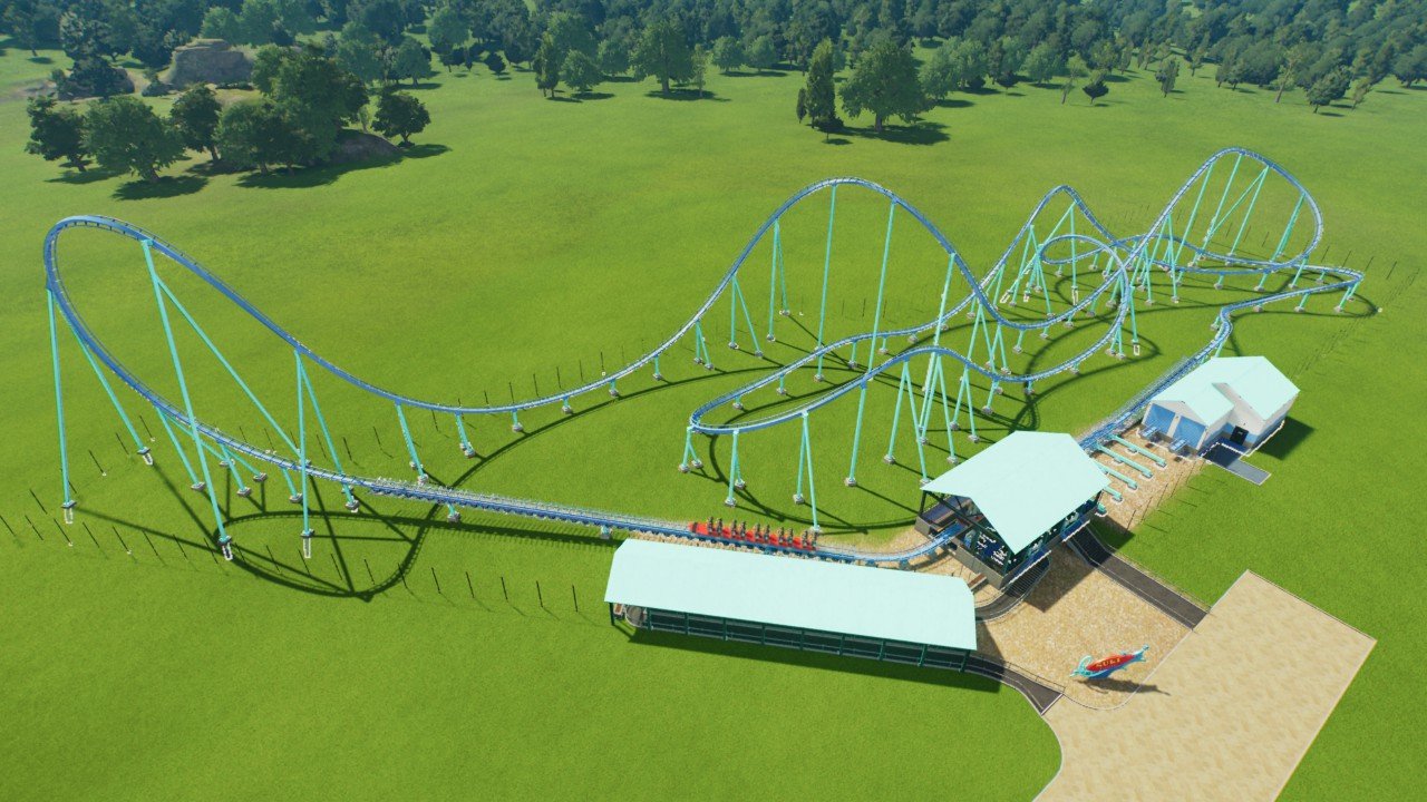 SURFCoaster - Planet Coaster 2 mod - Frontier Workshop