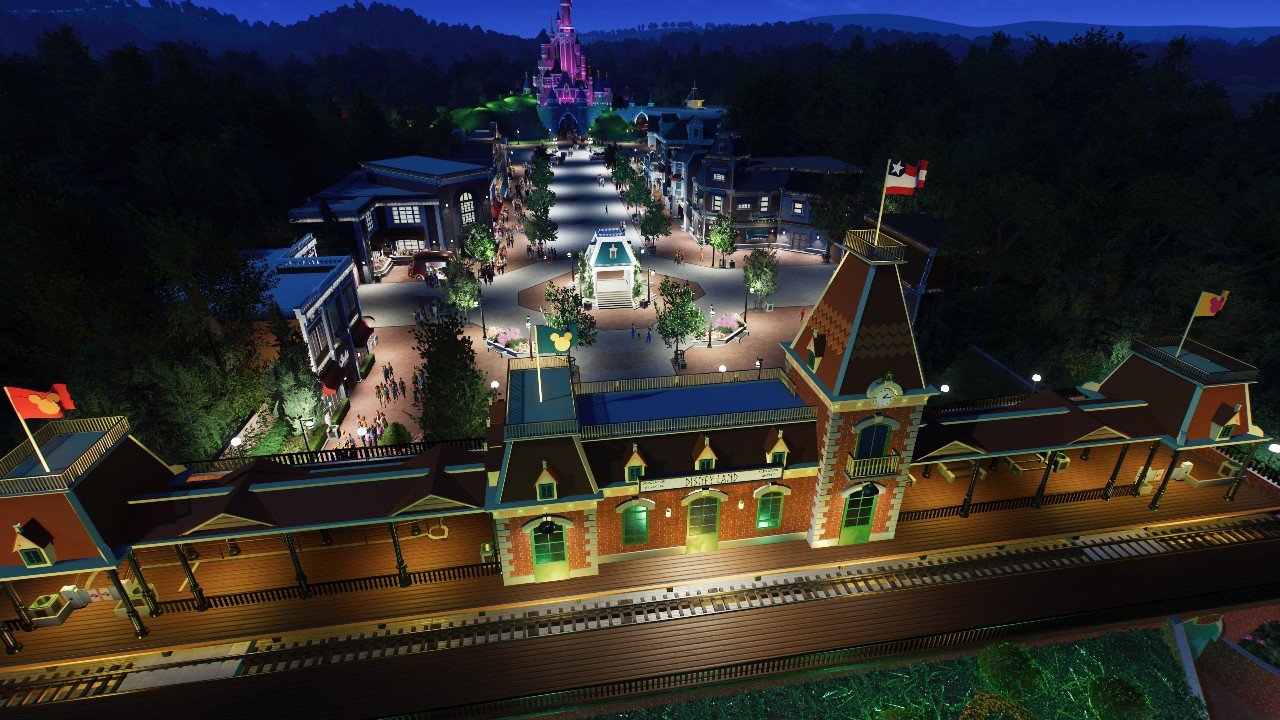 Disney land - Planet Coaster 2 mod - Frontier Workshop