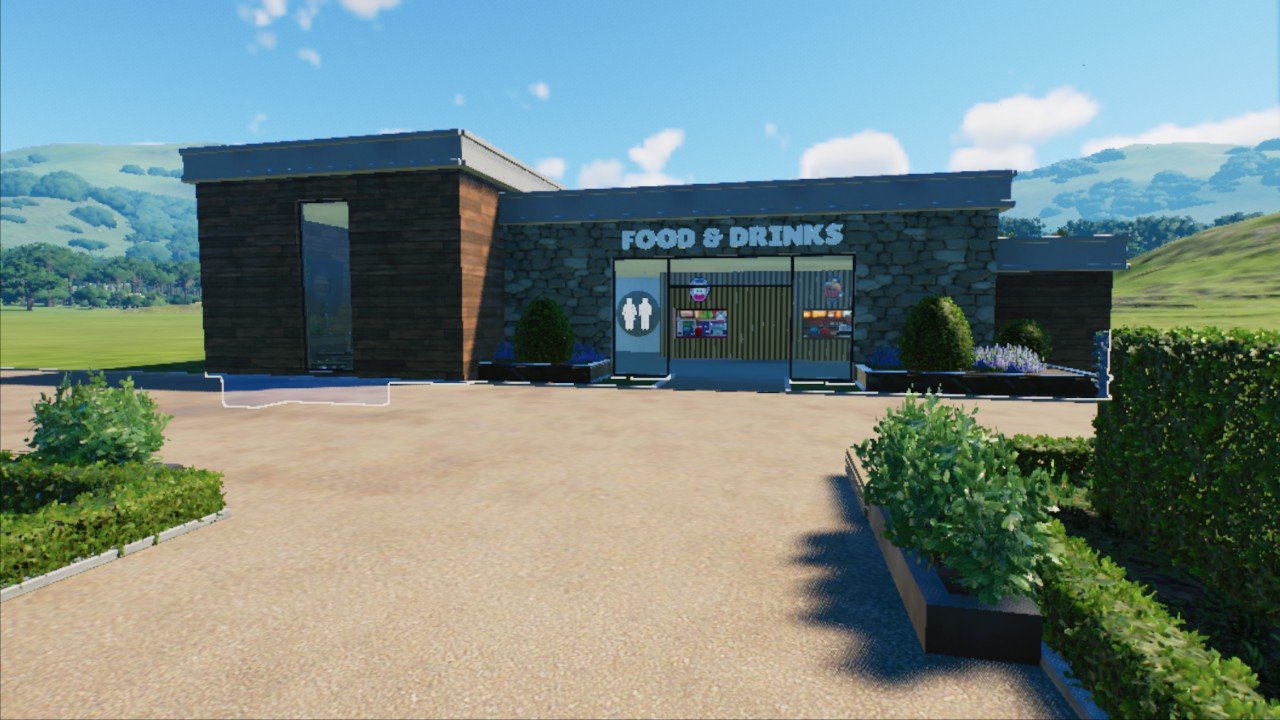 Mini PLAZA - Planet Coaster 2 mod - Frontier Workshop