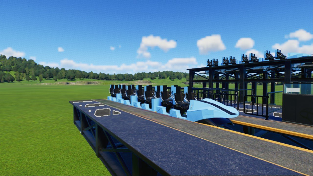 New Gen Intamin Blitz (premier) - Planet Coaster 2 creation - Frontier ...