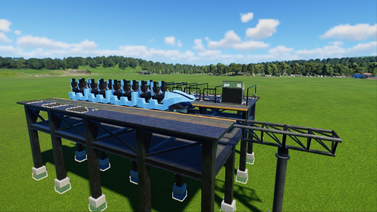 New Gen Intamin Blitz (triangle track) - Planet Coaster 2 creation ...