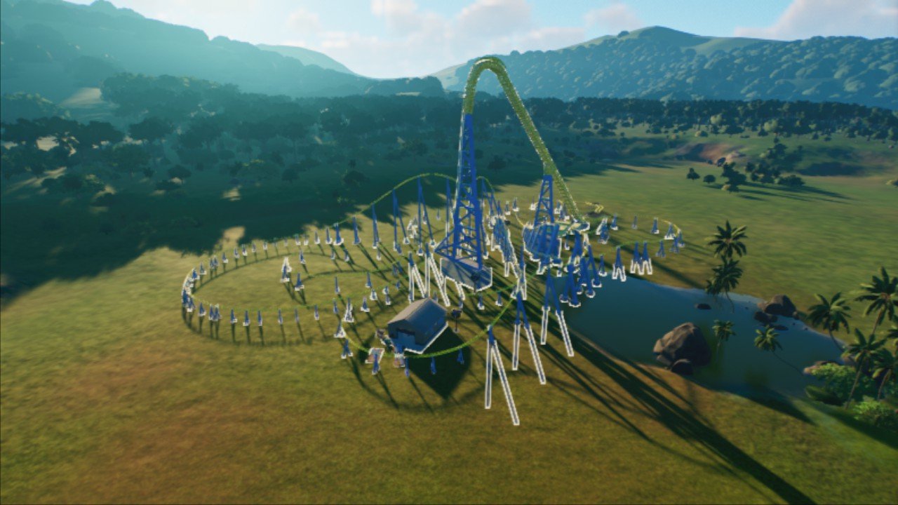 SkyRush as A giga - Planet Coaster 2 creation - Frontier Workshop