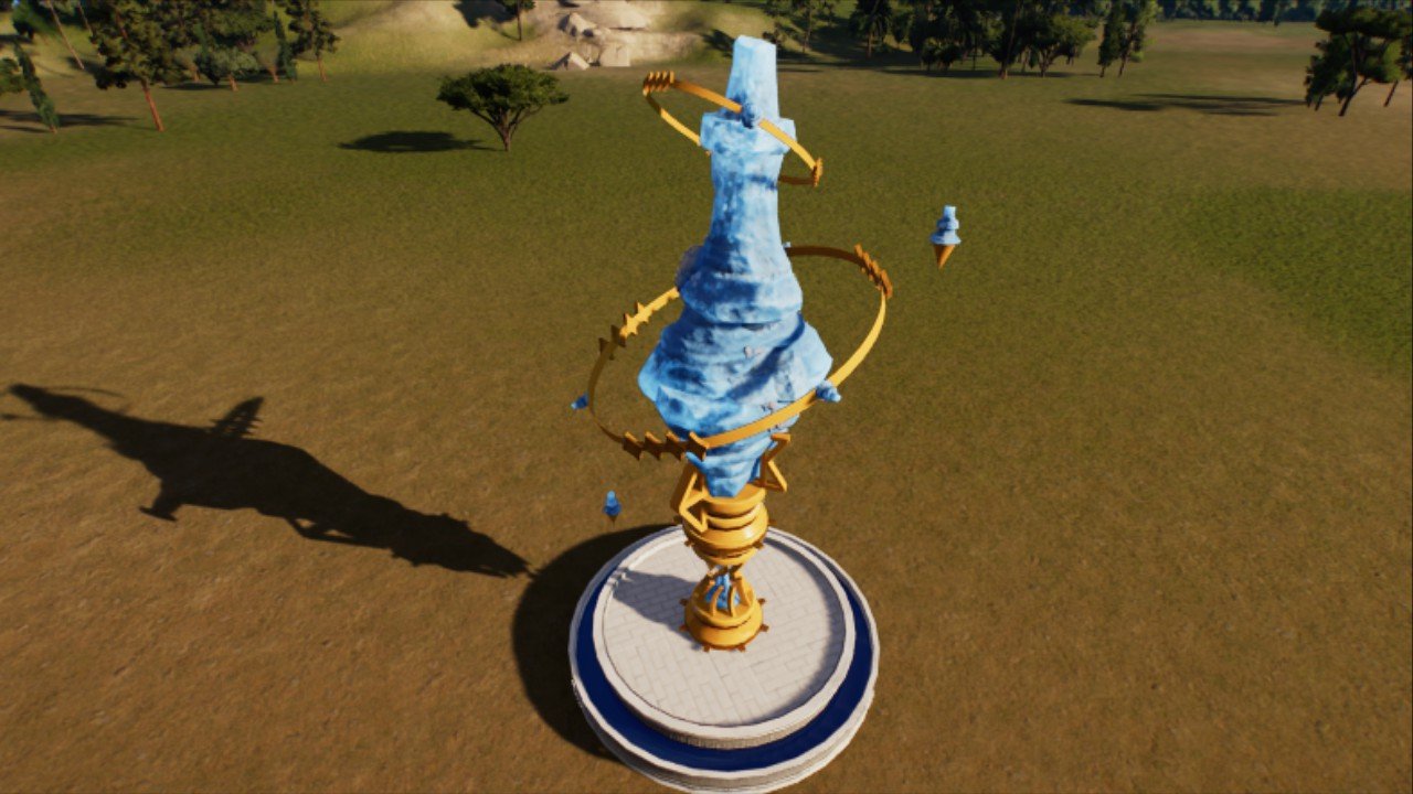 Aetheryte Crystal ( Final Fantasy 14 FFXIV ) - Planet Coaster 2 mod ...