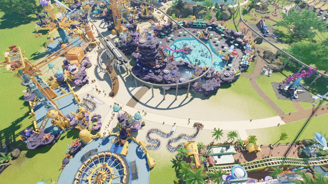 Rio's Park Sandbox 5 Stars - Planet Coaster 2 mod - Frontier Workshop