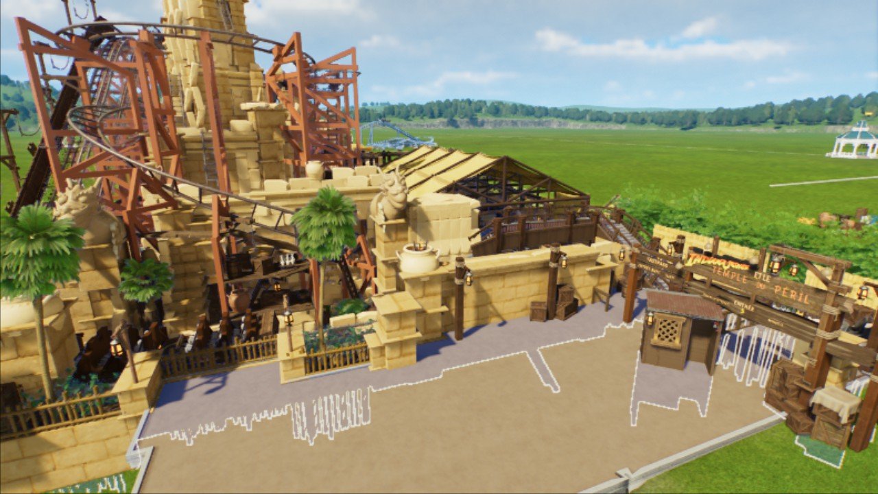 Indiana Jones et le temple du Péril - Planet Coaster 2 mod - Frontier ...