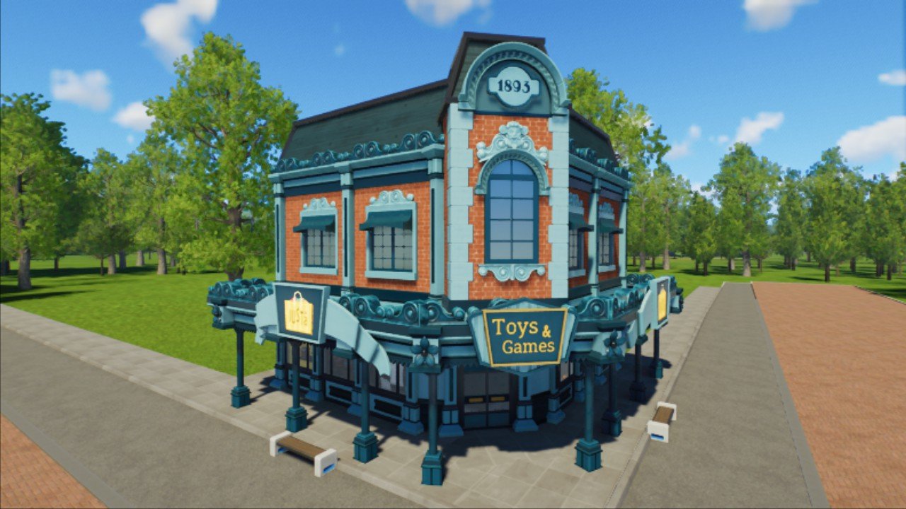 Main Street Gift Shop - Planet Coaster 2 creation - Frontier Workshop