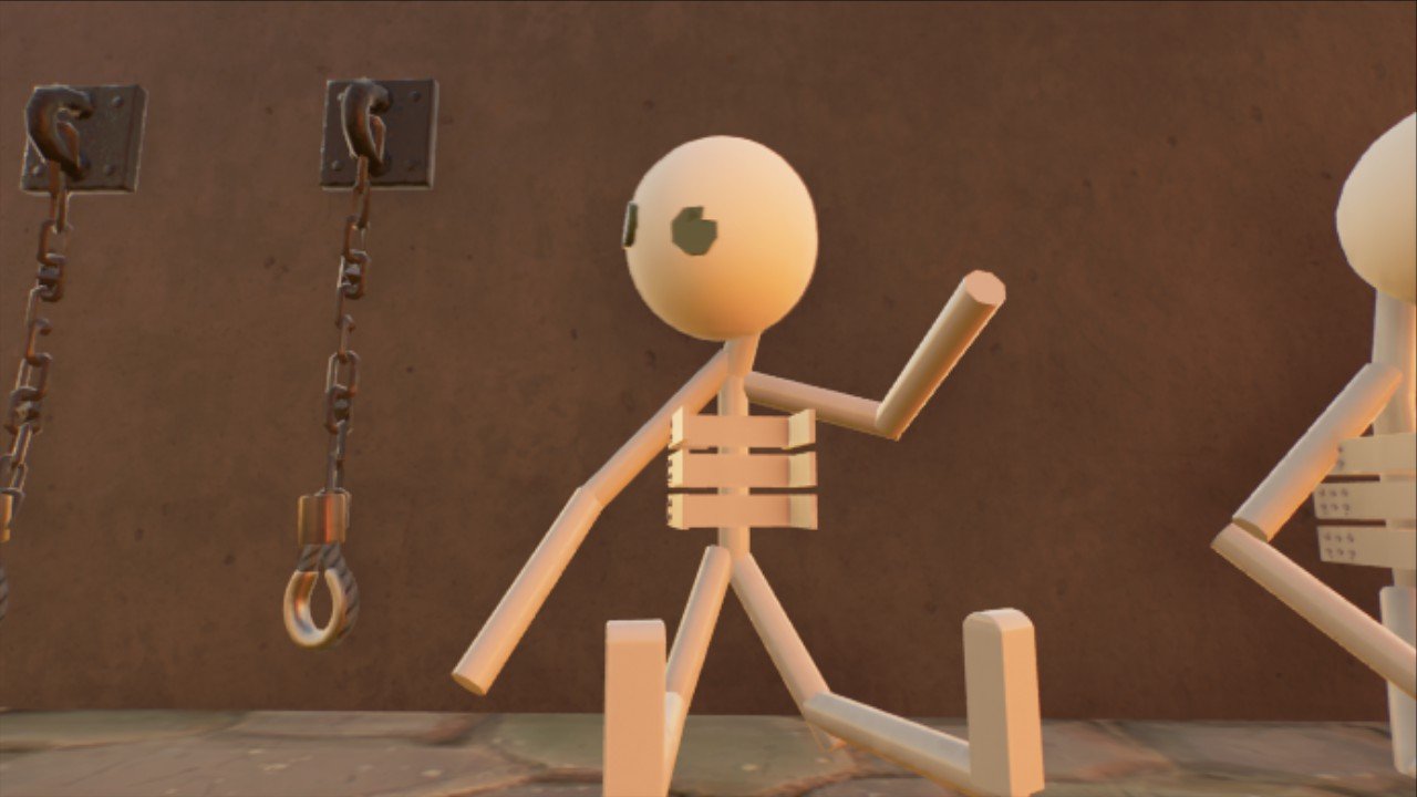 Skeleton [rotating head] - Workshop - Planet Coaster 2