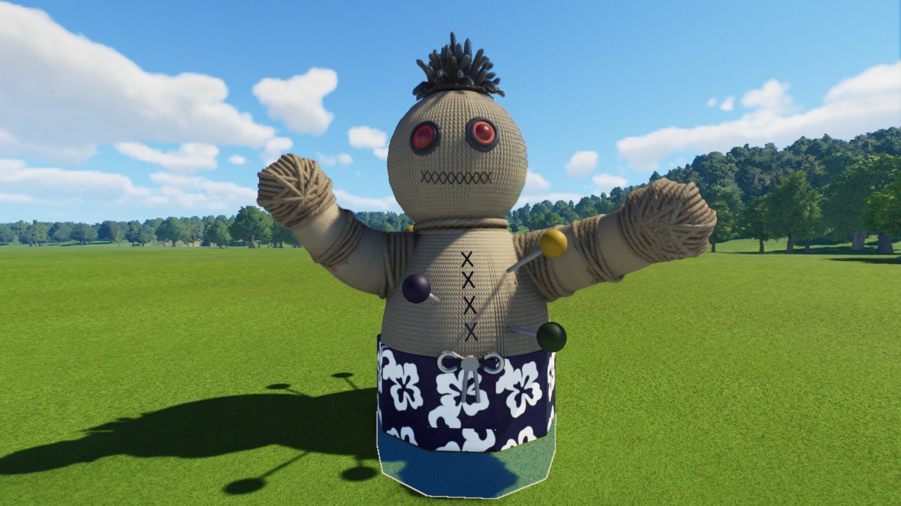 Voodoo Bayou Mascot - Workshop - Planet Coaster 2