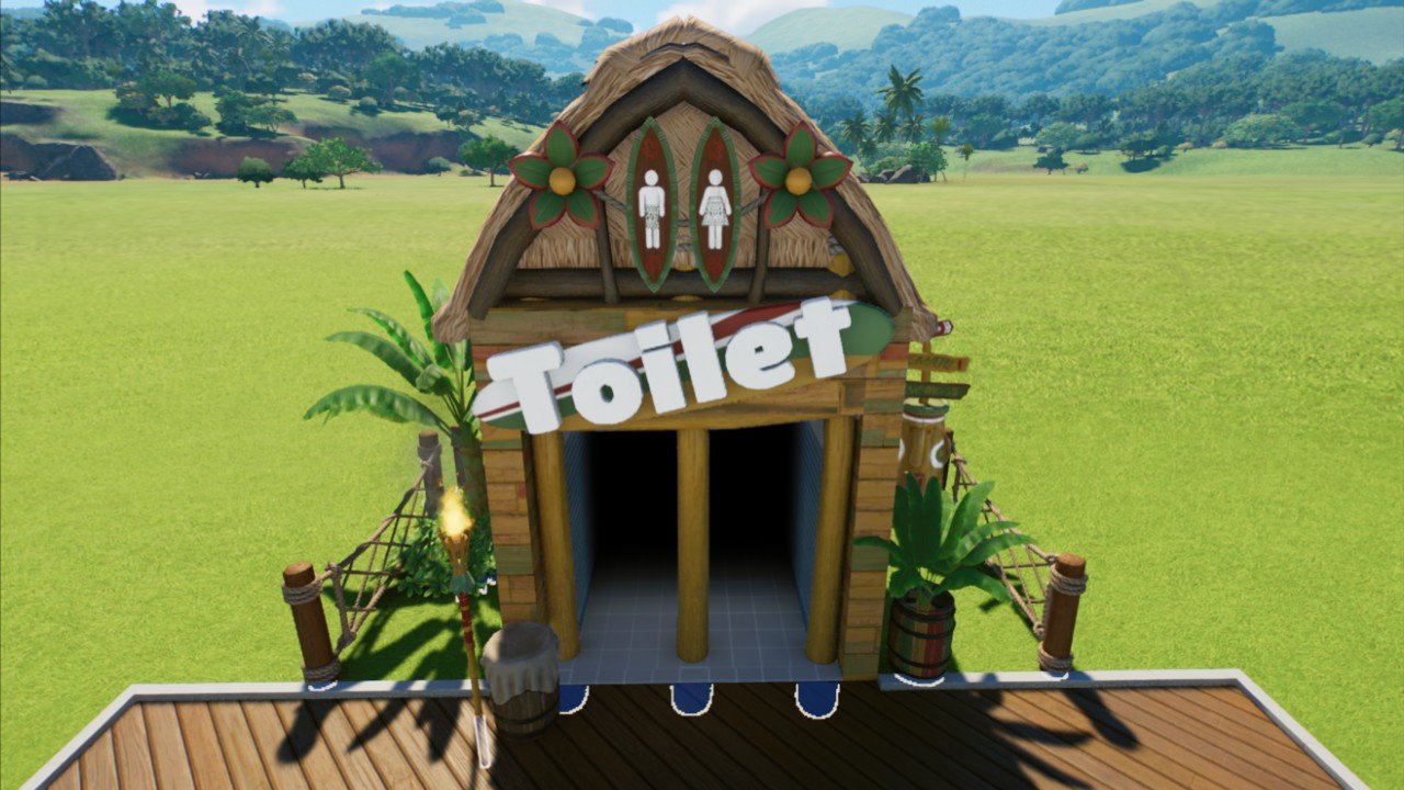 Toilet Cubicle - Workshop - Planet Coaster 2