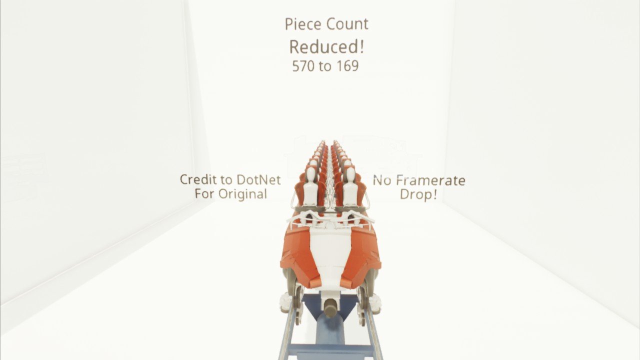 Mk1101 w/ Reduced Piece Count - Planet Coaster 2 mod - Frontier Workshop