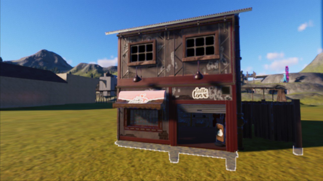 coffee shop - Planet Coaster 2 creation - Frontier Workshop