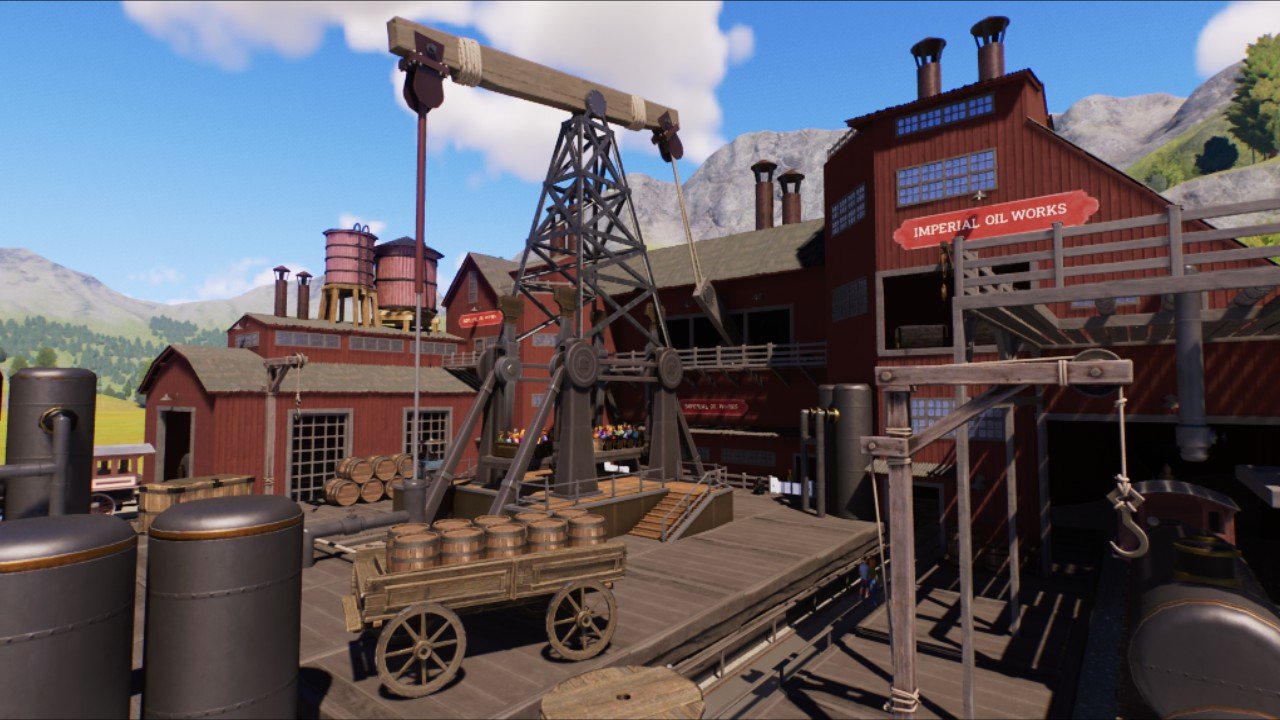 Western Parallelogram Ride Skin - Planet Coaster 2 creation - Frontier ...