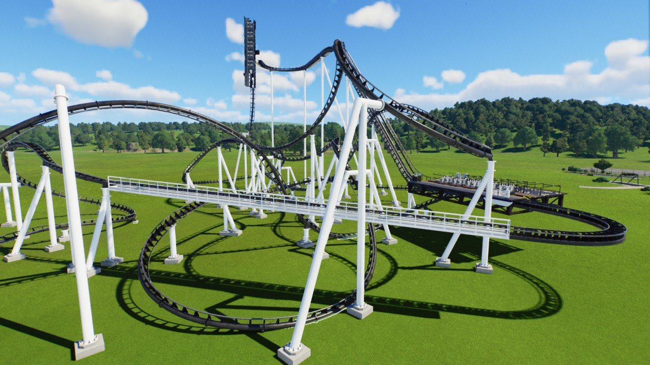 New Gen Vekoma Tilt Coaster - Planet Coaster 2 creation - Frontier Workshop