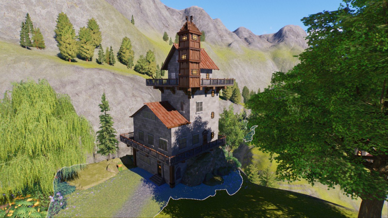 Towerhouse - Workshop - Planet Coaster 2