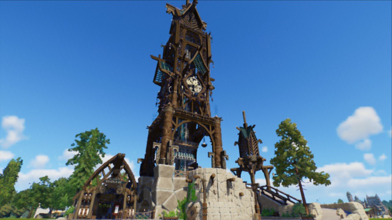 The tower of Courage - Planet Coaster 2 creation - Frontier Workshop