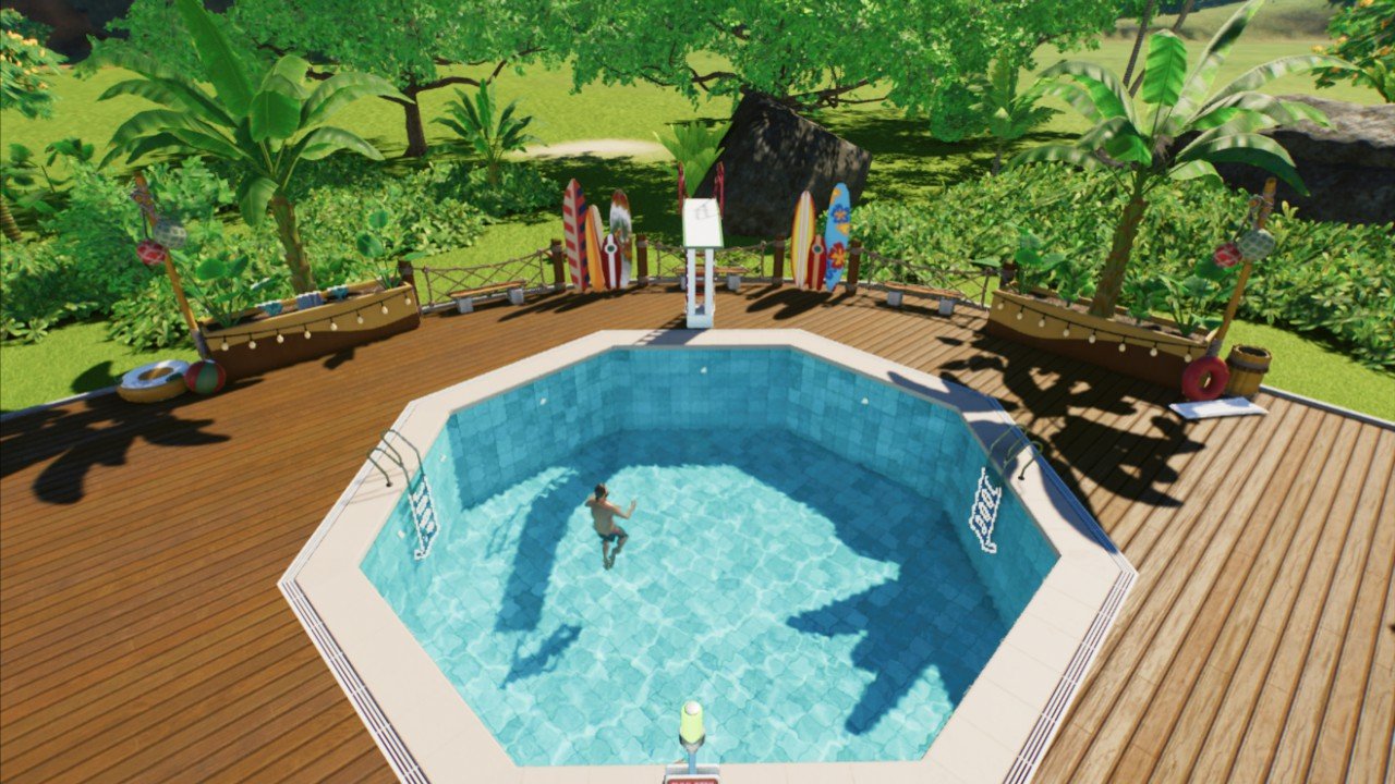 Resort Themed Diving Pool - Workshop - Planet Coaster 2