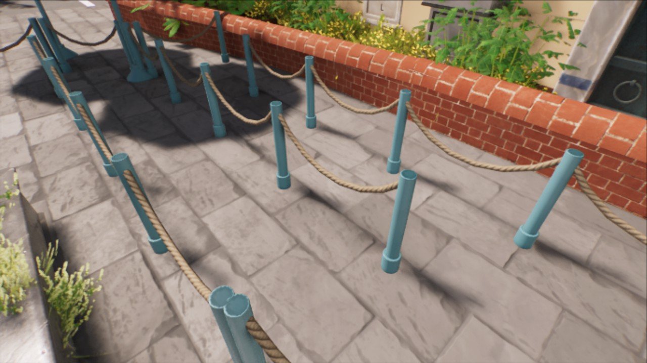 Rope Queue Fence - Workshop - Planet Coaster 2