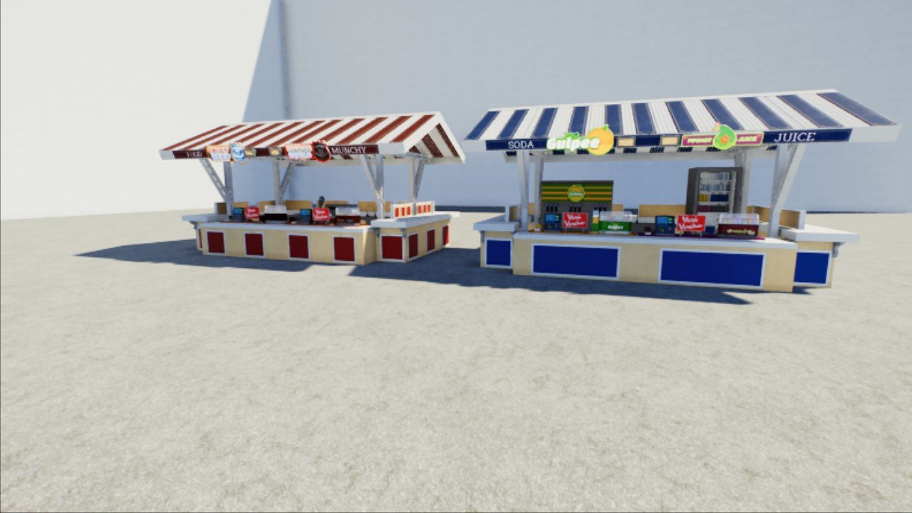 Midway Food Stalls - Workshop - Planet Coaster 2