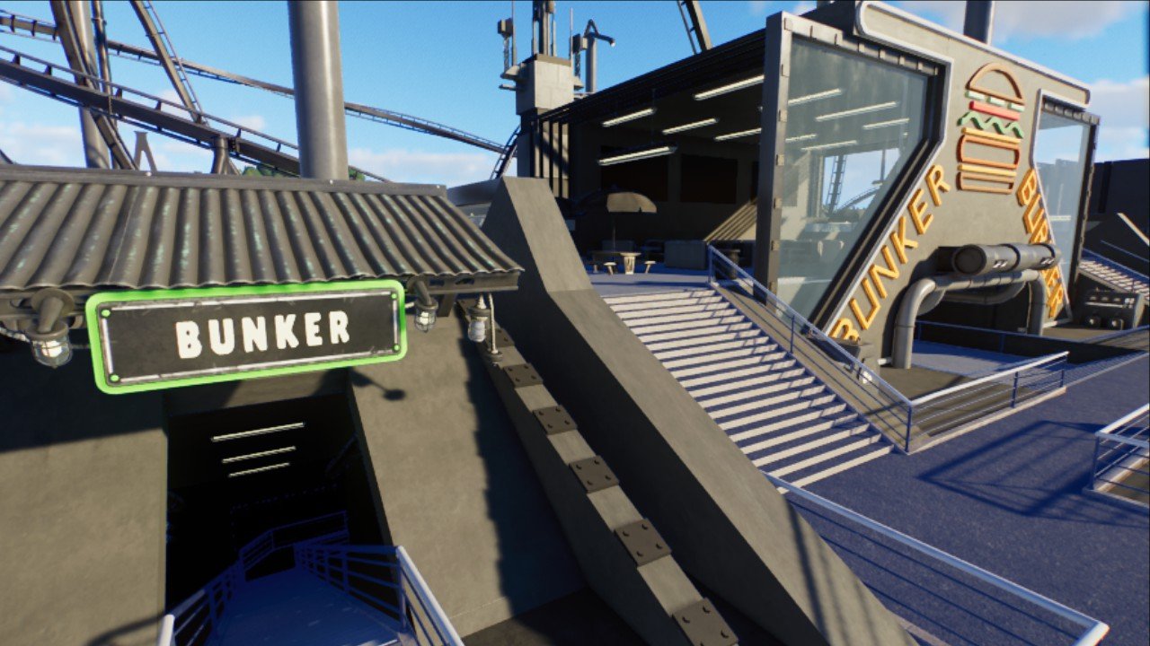 BUNKER - Workshop - Planet Coaster 2