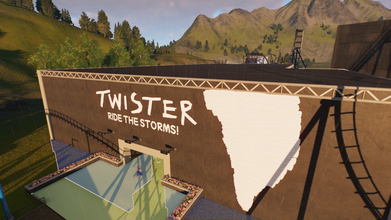 TWISTER Ride the Storms - Planet Coaster 2 mod - Frontier Workshop