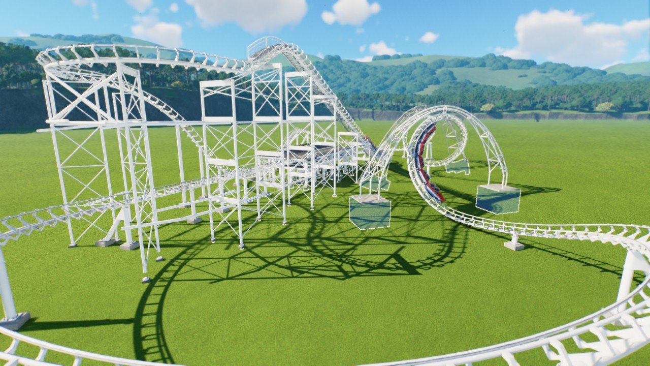 Arrow Corkscrew (recreation) - Planet Coaster 2 creation - Frontier ...