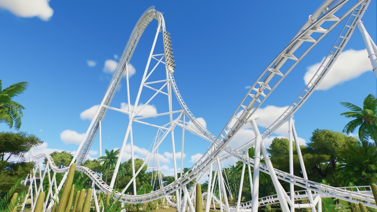 25 Airtime moments Intamin Hyper - Planet Coaster 2 mod - Frontier Workshop