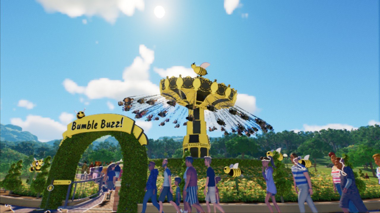 Bumble Buzz! - Planet Coaster 2 creation - Frontier Workshop