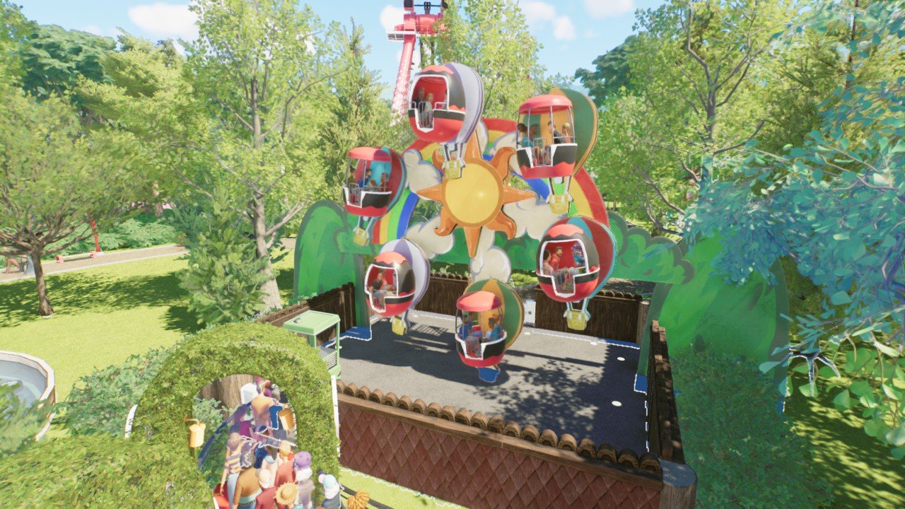 Sunwheel - Planet Coaster 2 mod - Frontier Workshop