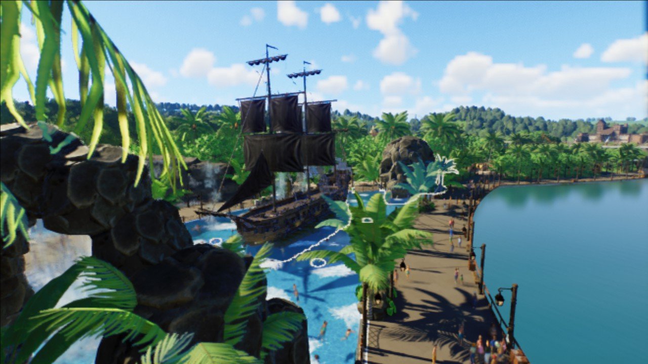 Pirates swimming pool - Workshop - Planet Coaster 2
