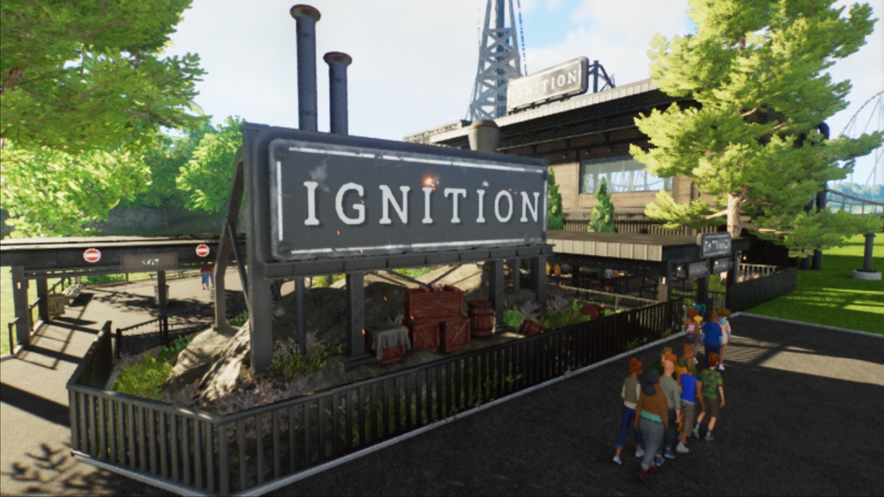 Ignition - Main Logo - Workshop - Planet Coaster 2