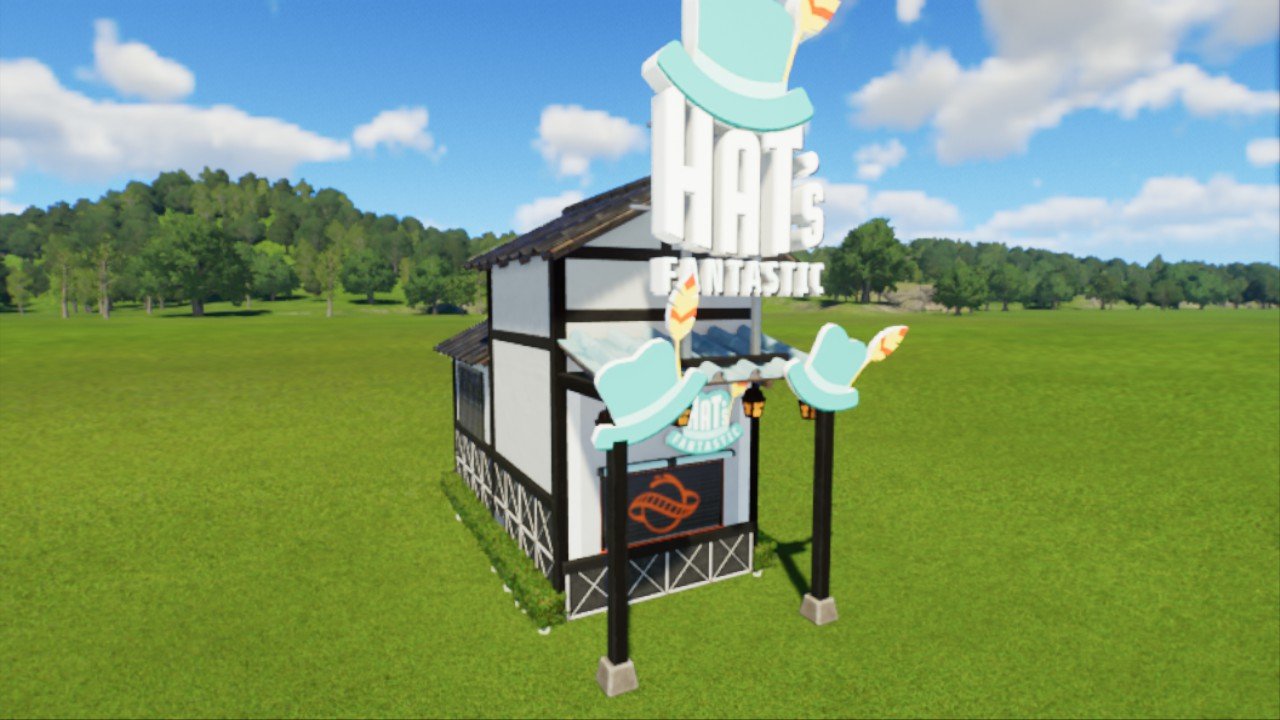 Hats Fantastic Japanese Historical Shop - Planet Coaster 2 mod ...