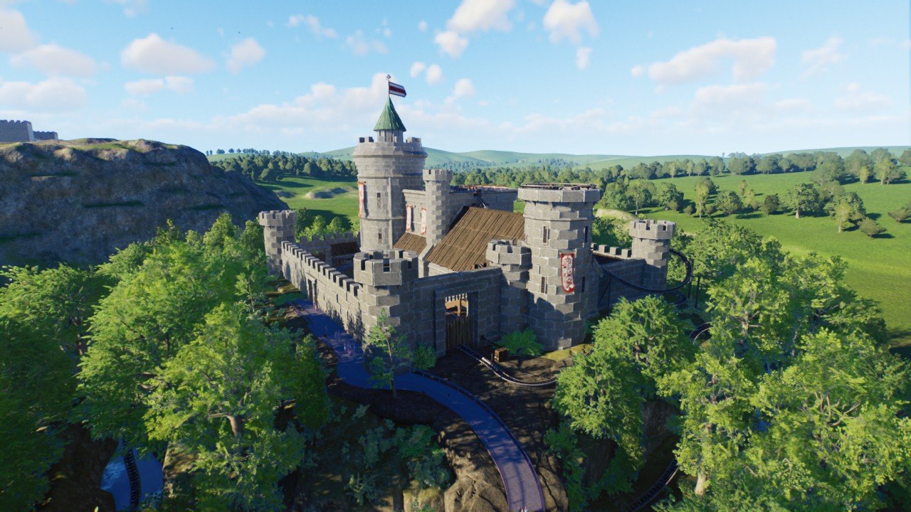 Castle Coasters - Planet Coaster 2 mod - Frontier Workshop