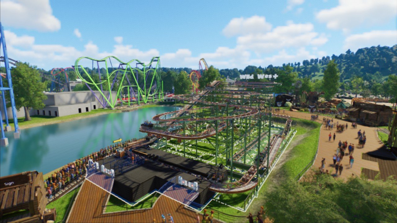 Wild West Traveling Coaster - Workshop - Planet Coaster 2
