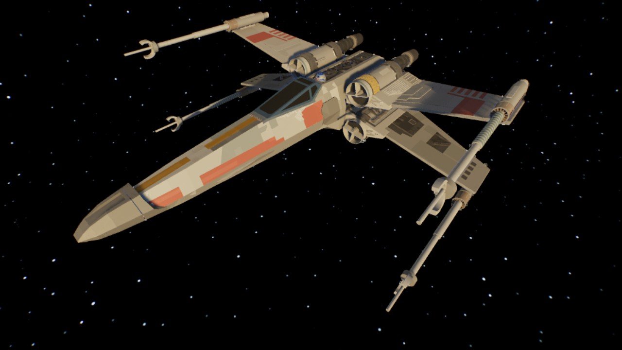 Star Wars X-Wing - Workshop - Planet Coaster 2