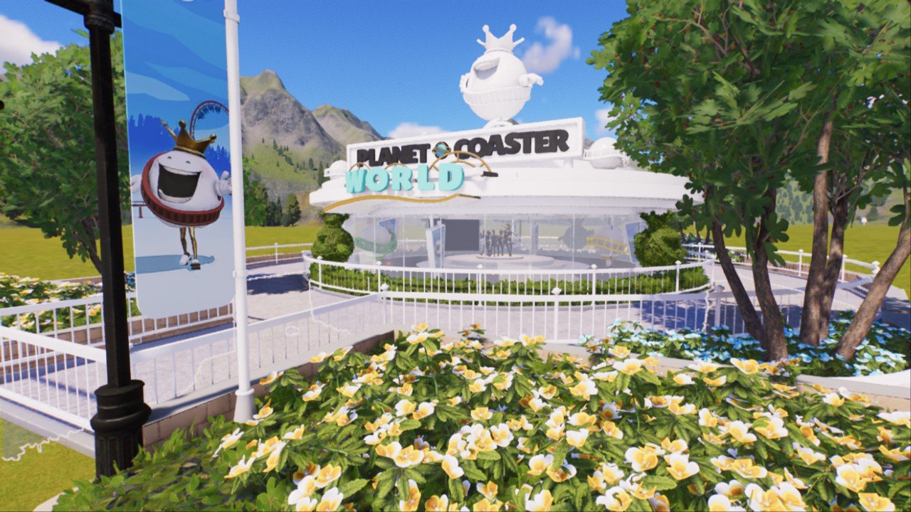 Planet Coaster roundabout - Planet Coaster 2 mod - Frontier Workshop