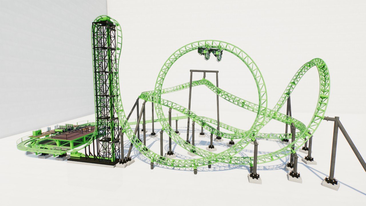 Euro-Fighter 320 Layout - Planet Coaster 2 mod - Frontier Workshop