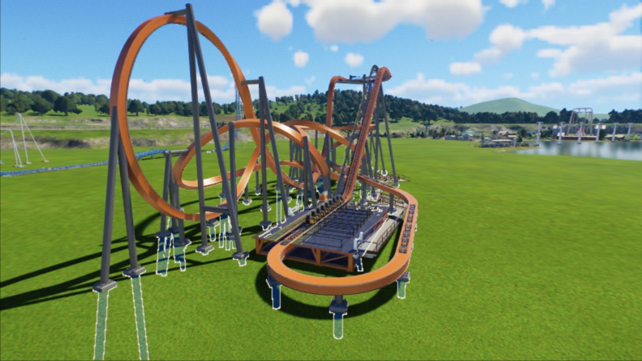 RMC Raptor Layout - Planet Coaster 2 mod - Frontier Workshop